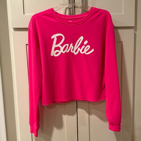 Barbie | Tops | Barbie Long Sleeve Crop Top | Poshmark